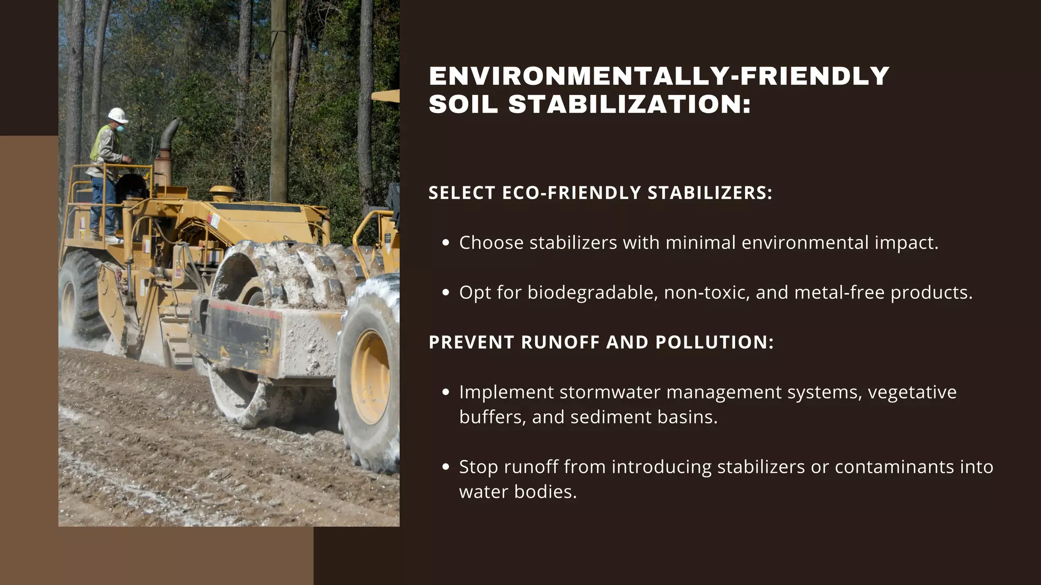 The Role of Soil Stabilization in Erosion Control: Process of ...