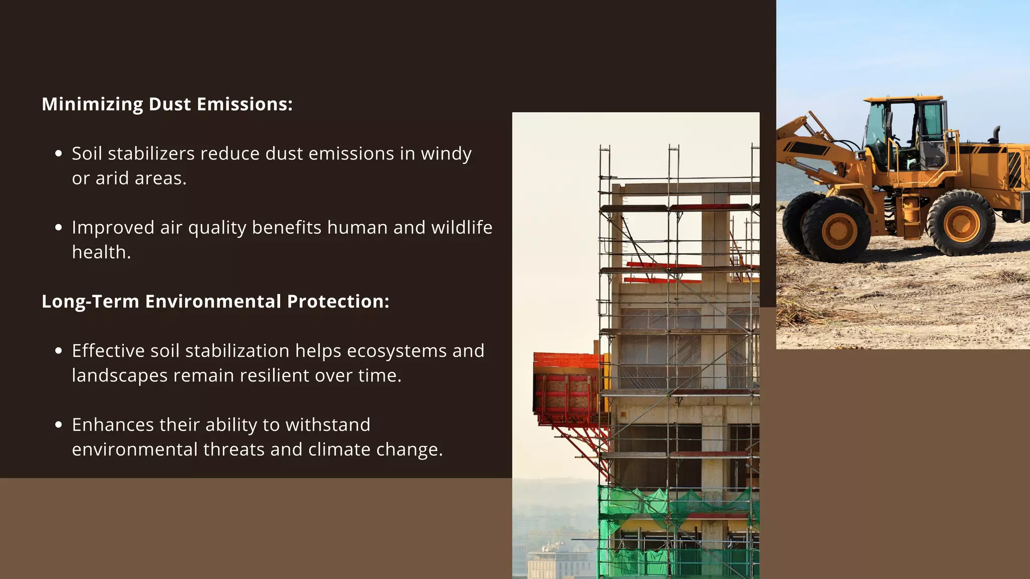 The Role of Soil Stabilization in Erosion Control: Process of ...