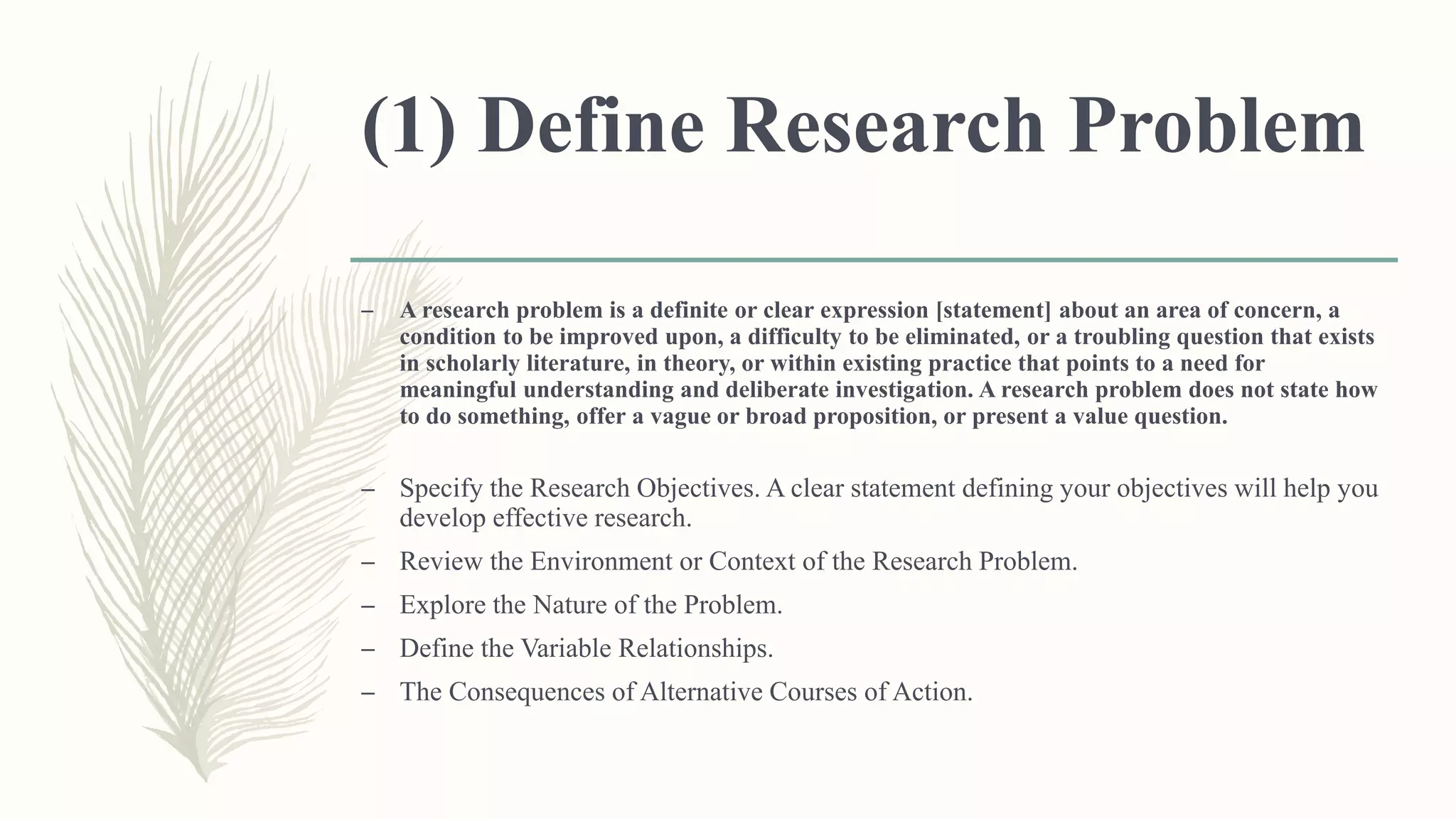 Process of Research (Research Methodology) | PPTX