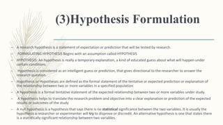 Process of Research (Research Methodology) | PPTX