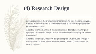 Process of Research (Research Methodology) | PPTX