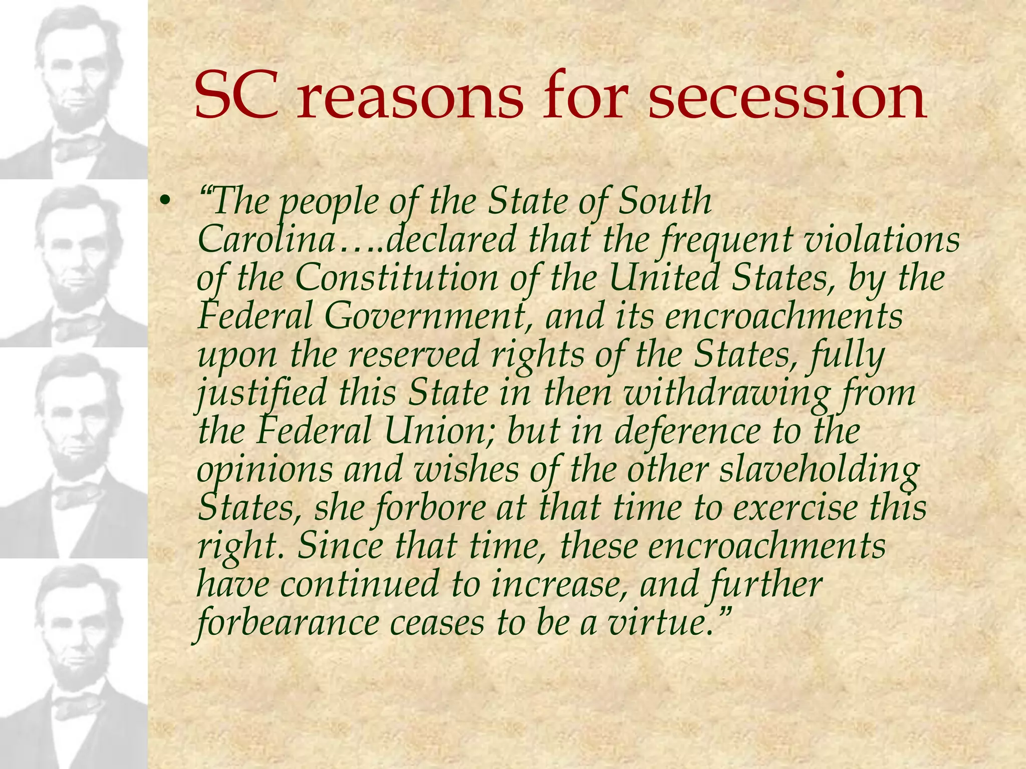 Process of secession | PPT