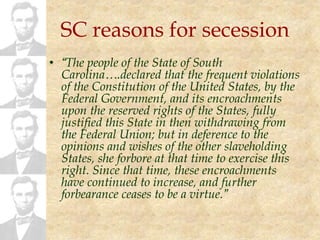 Process of secession | PPT