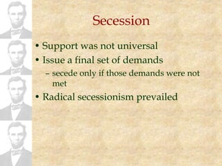Process of secession | PPT
