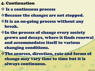 Process of social change | PDF