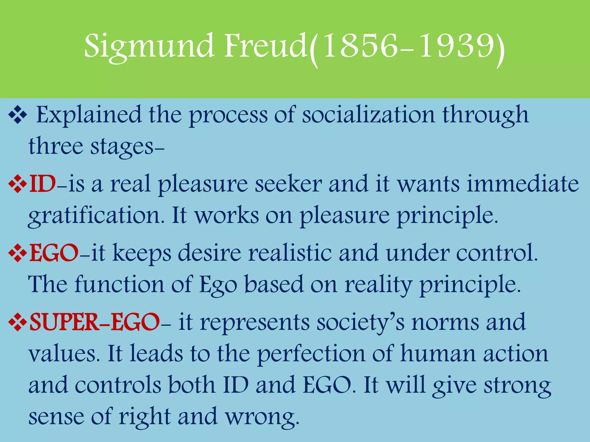 Process of socialization | PPT