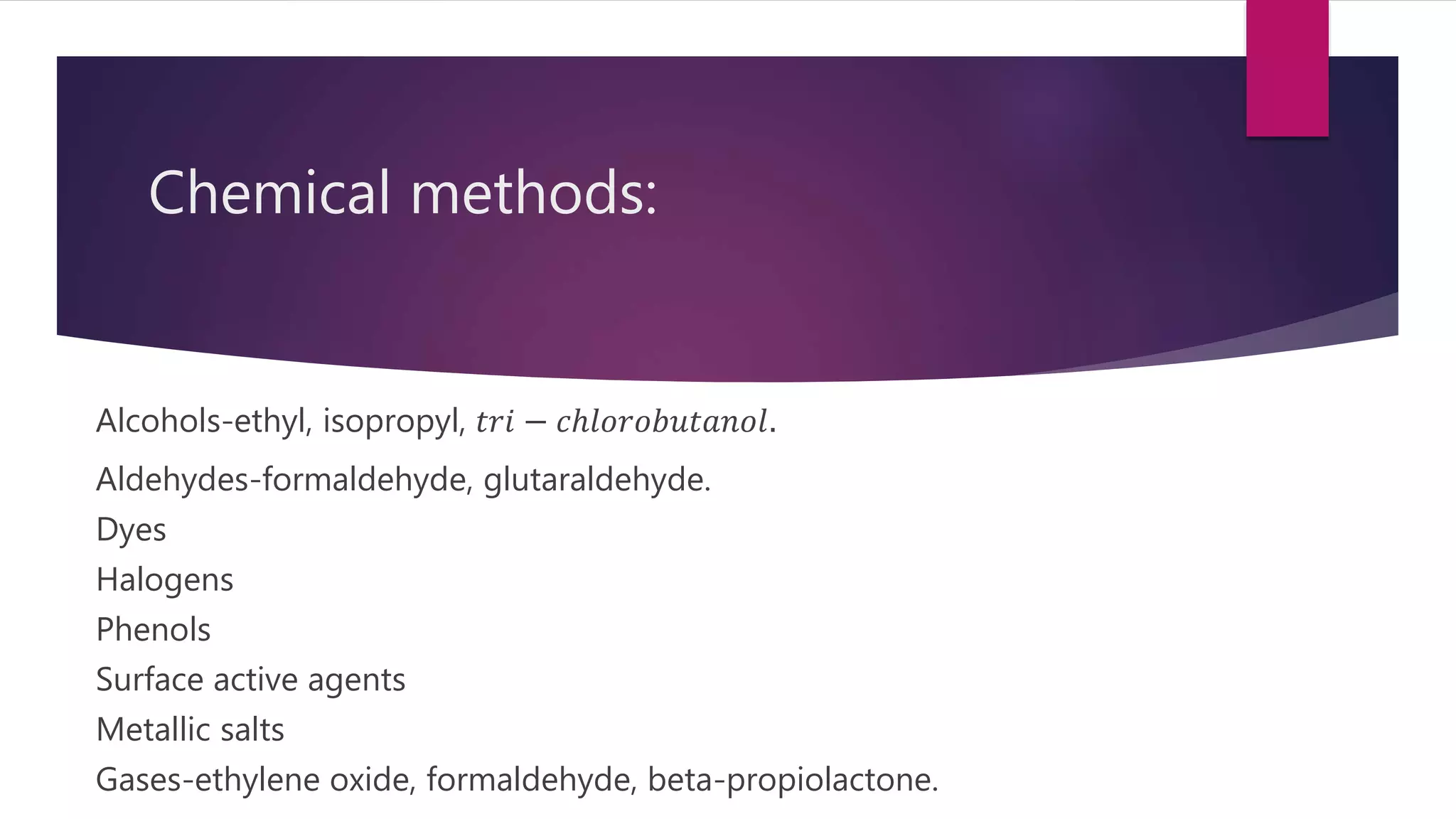 Process of sterilization | PPTX