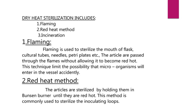 Process of sterilization | PPTX