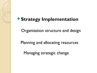Process of strategic management 2a | PPT