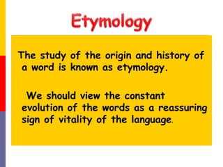 Process of word formation lesson 3 | PPT