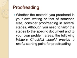 Process of writing (1) | PPT