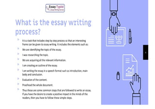 Process Of Writing An Impactful Essay | PPT
