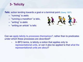 Classifying Processes and Basic Formal Ontology | PPT