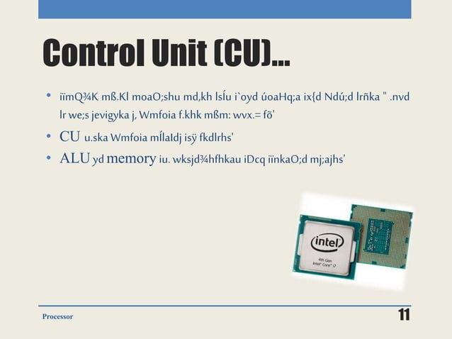 Processor 01 presentation | PPT