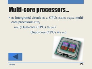 Processor 01 presentation | PPSX