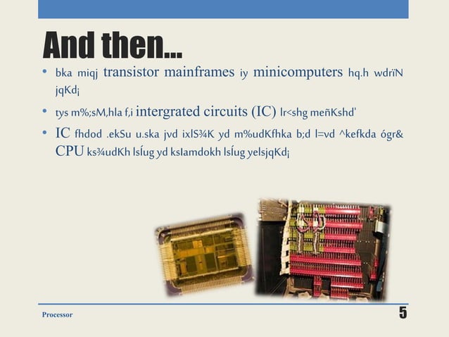 Processor 01 presentation | PPT