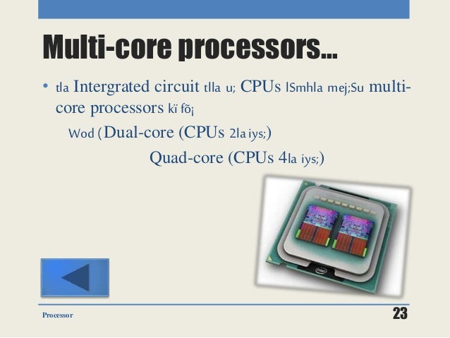 Processor 01 presentation
