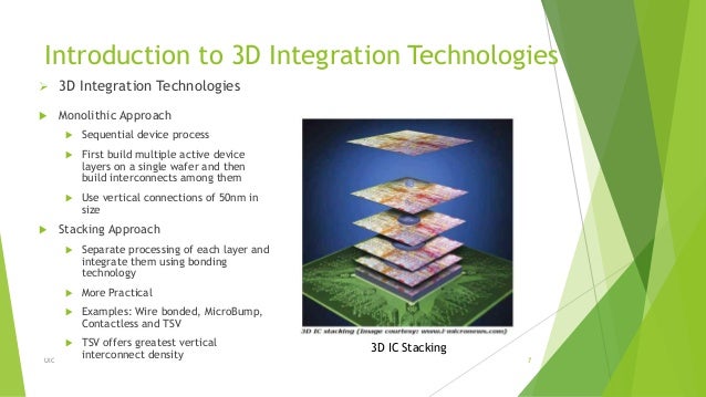 Processor architecture design using 3 d integration technologies