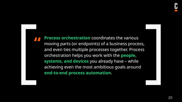 Process Orchestration is a Tool in your Enterprise Architecture ...