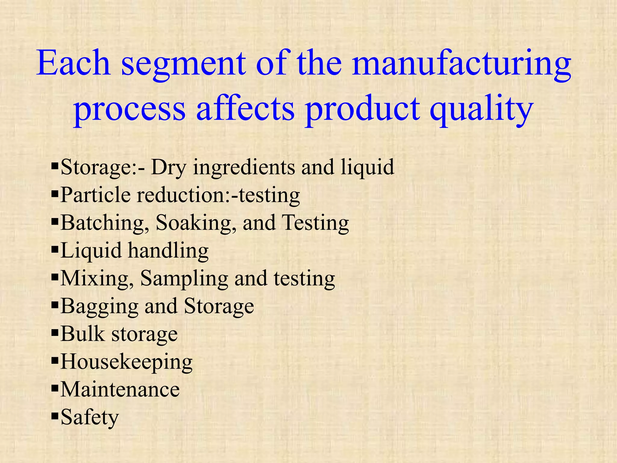 GMP (Good Manufacturing Practice) | PPTX