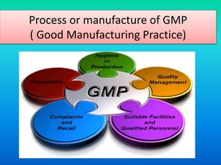 GMP (Good Manufacturing Practice) | PPTX