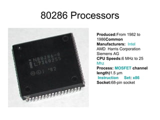 Processors | PPT