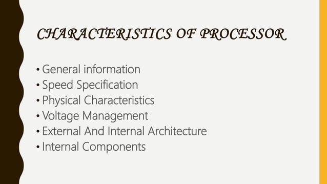Introduction about Processors | PPTX | Desktops | Computing