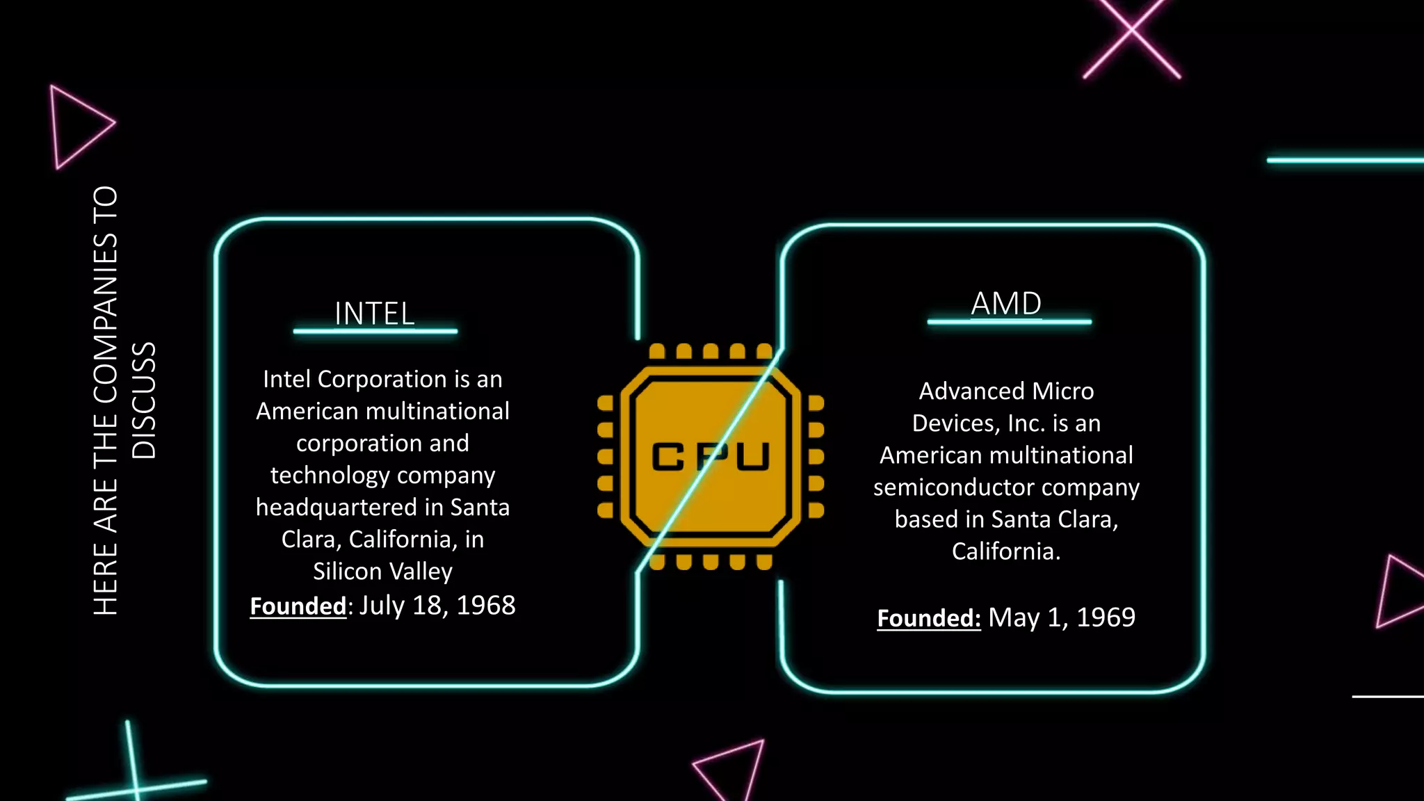 Processors list of Intel and AMD | PPTX