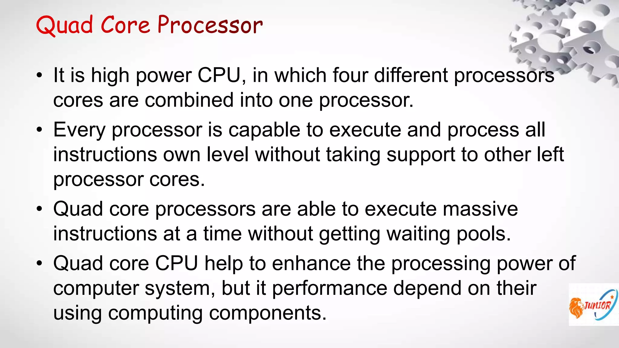 Processors | PPTX
