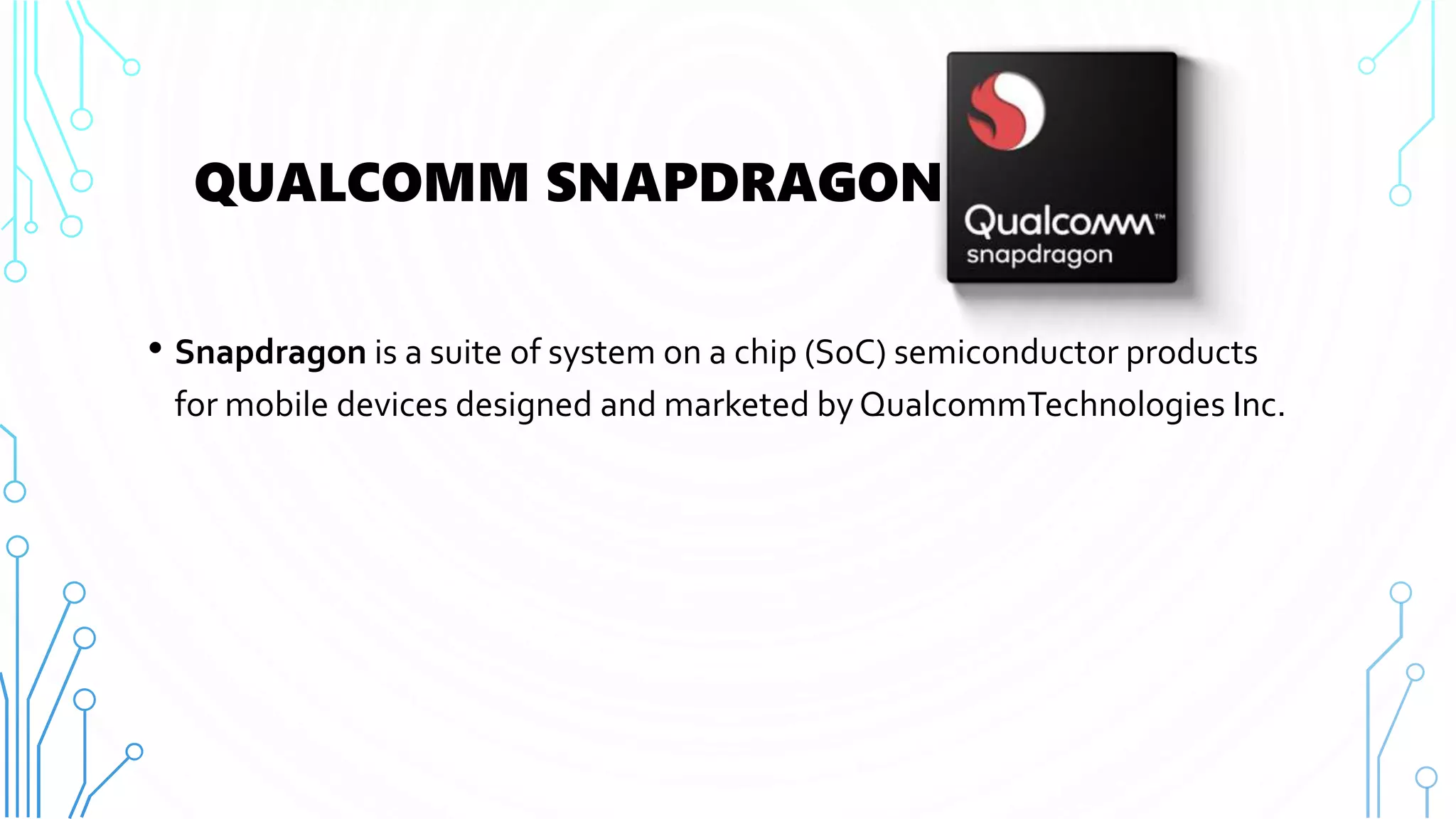 Processors in smartphones | PPT