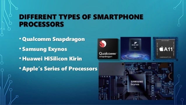 Processors in smartphones