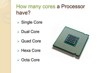 Processors with Advanced Technologies | PPTX