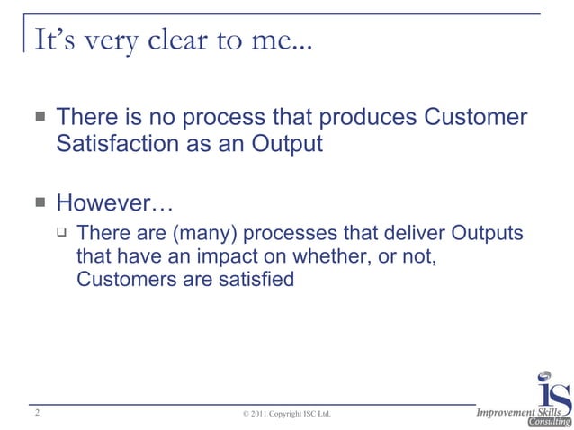 Process outcomes vs outputs | PPT | Business | Business and Finance