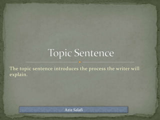 Process paragraph | PPT