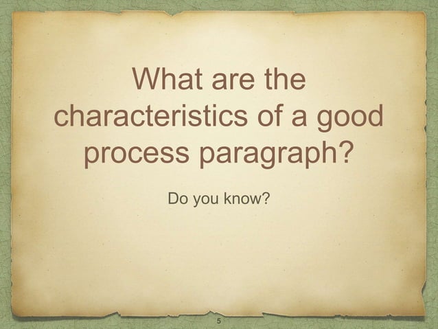 Process paragraphs | PPTX
