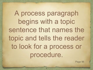 Process paragraphs | PPTX