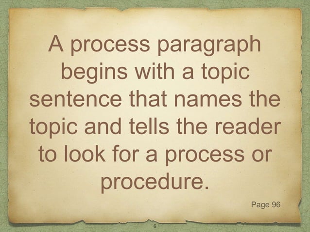 Process paragraphs | PPTX