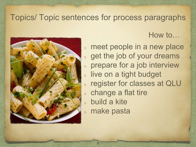 Process paragraphs | PPTX