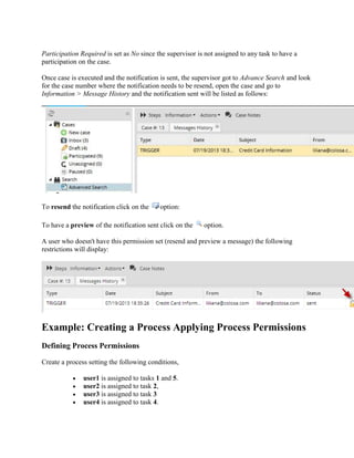 Process permissions | PDF