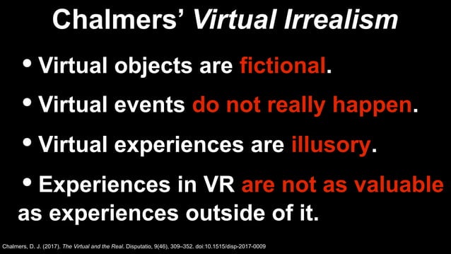 Process Philosophy & VR: Foundations of Experiential Design | PPT
