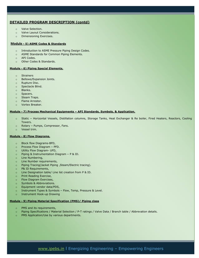 Process piping design & engineering per asme b 31.3 | PDF