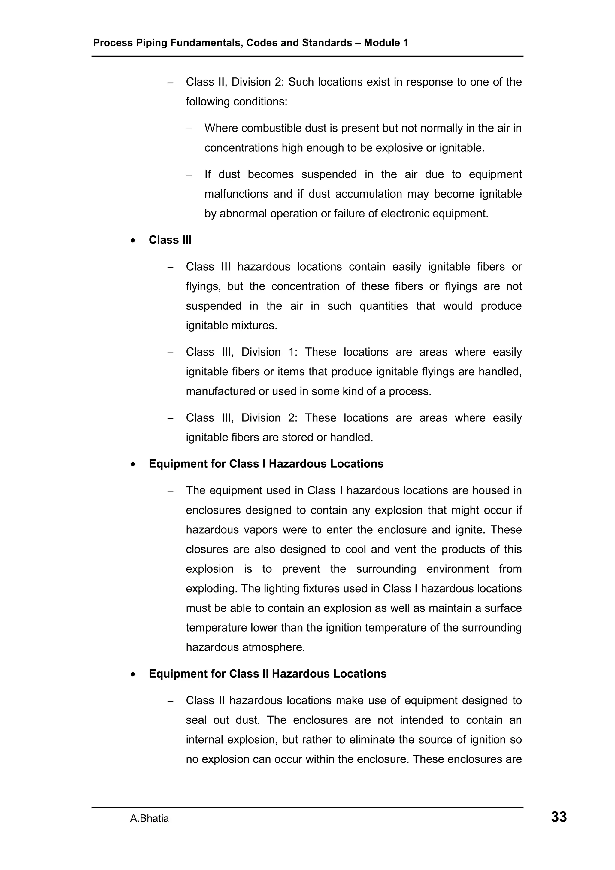 Process piping fundamentals, codes and standards module 1 | PDF