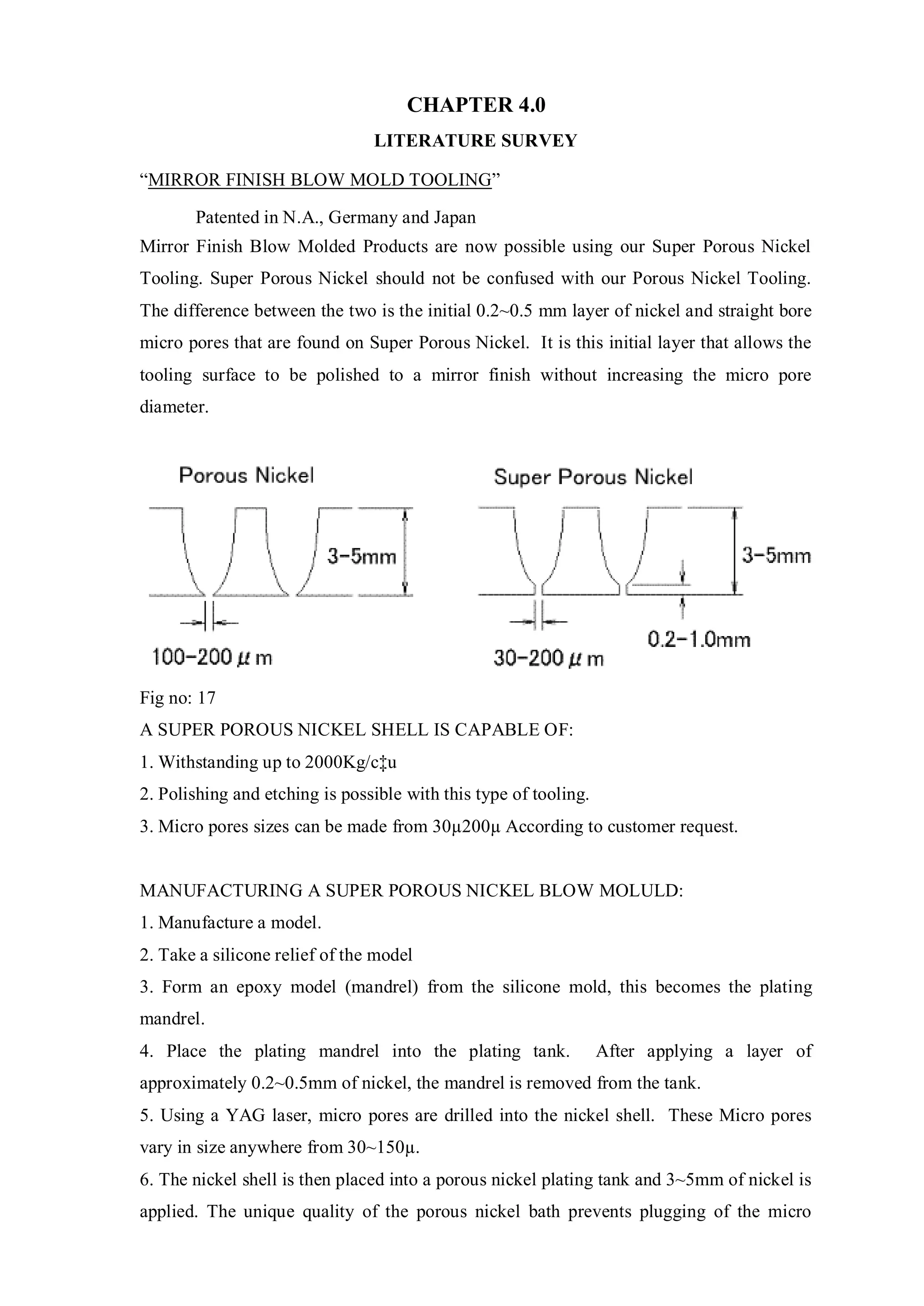 Process planing and manufacturing of a blow mould | PDF