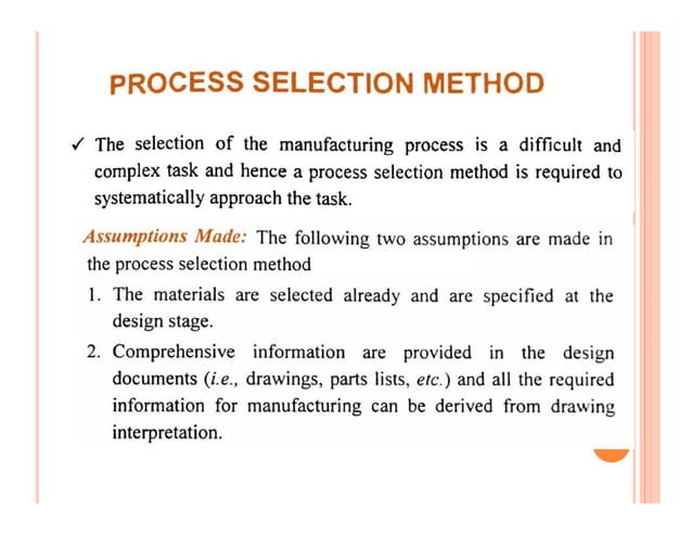 Process planning and cost estimation unit i | PDF