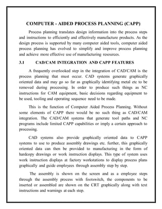 Process planning approaches | DOCX