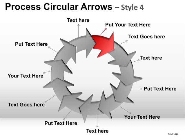 Process planning steps smart arts circular arrows 4 powerpoint ...