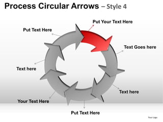 Process planning steps smart arts circular arrows 4 powerpoint ...