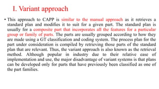 Process planning unit two | PPTX