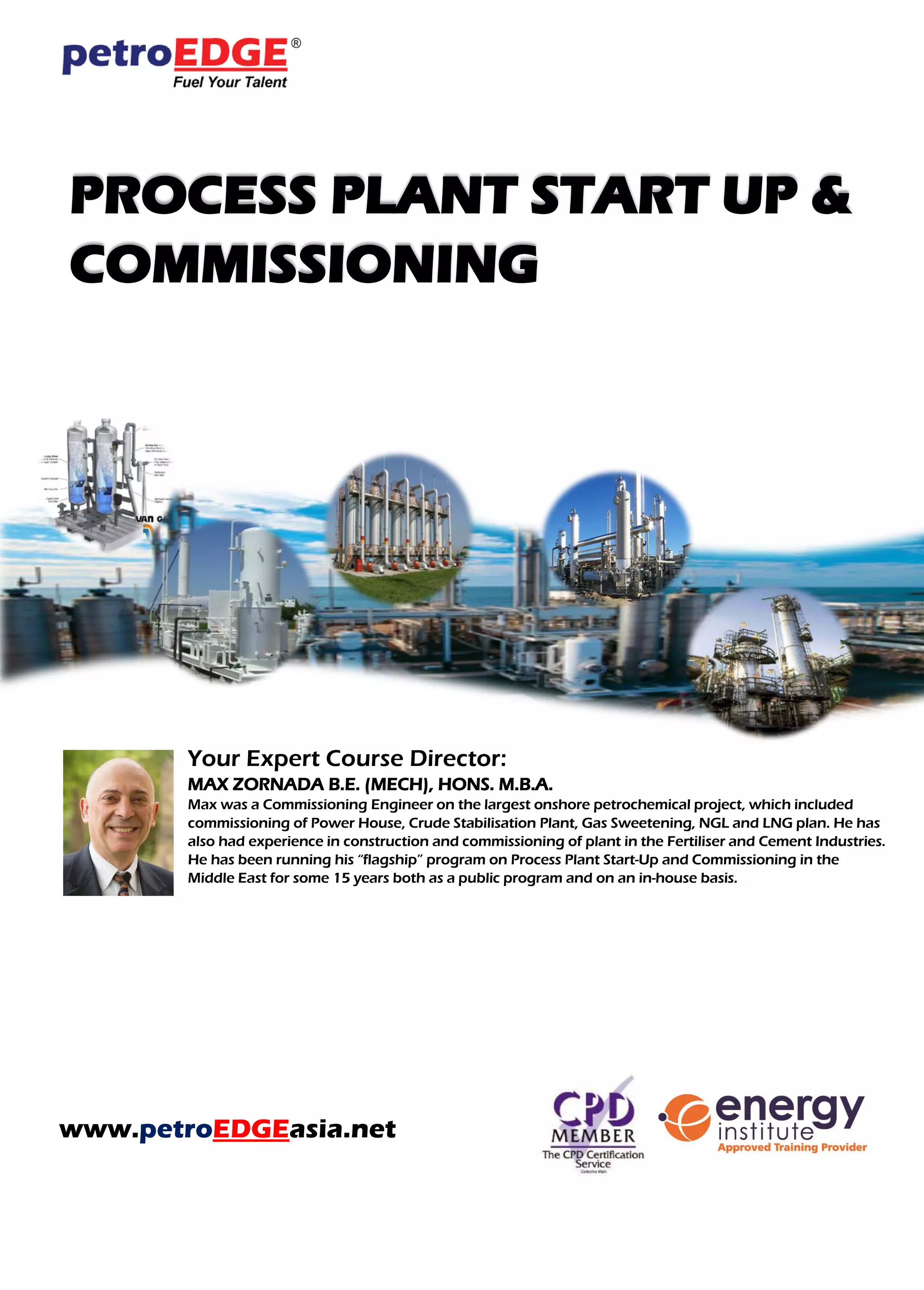 Process Plant Start Up and Commissioning | PDF