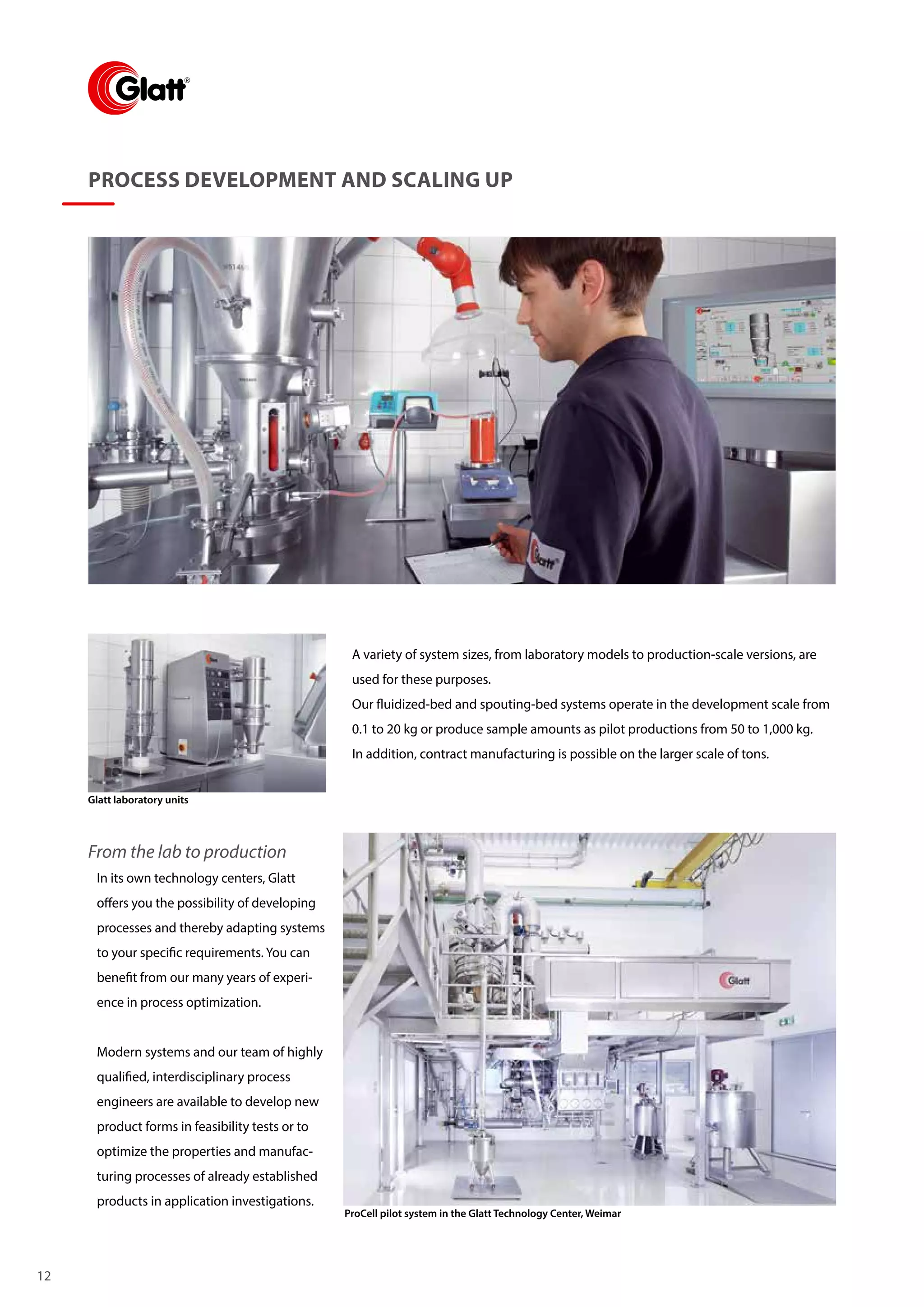 Process plant engineering GLATT | PDF